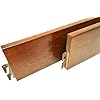 Amazon.com: B&H Panel Company Wood Bed Rails Replacement, Easy Install ...