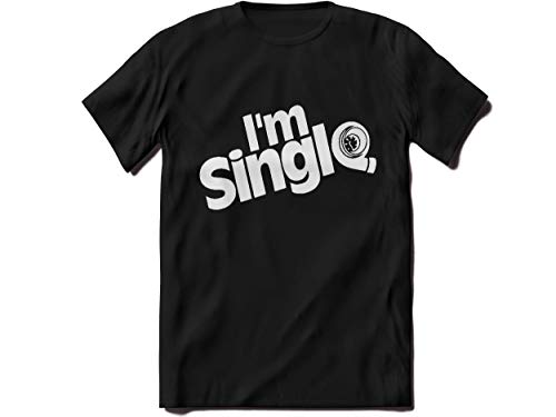 Buy prime thread Graphic Printed T-Shirt for Men | I'm Single T-Shirt ...