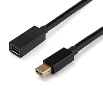 Amazon.com: StarTech.com 3ft (1m) Mini DisplayPort Extension Cable - 4K ...