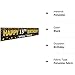 Amazon.com: Ushinemi Happy 13th Birthday Banner, Official Teenager ...