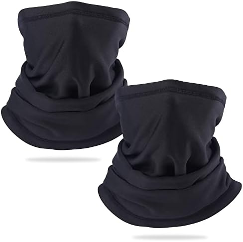 Arcweg Snoods Men Neck Warmer Fleece Windproof for Men Women Elastic ...