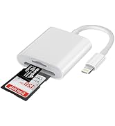 Amazon.com: Apple MFi Certified Apple Lightning to SD Card Reader for ...