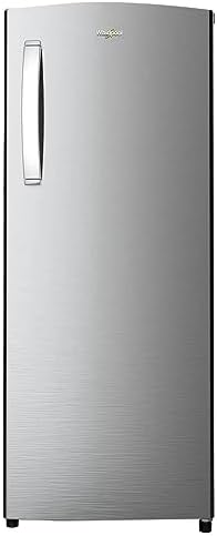 Whirlpool Icemagic Pro 207L 3 Star Single-Door Refrigerator - Steel ...