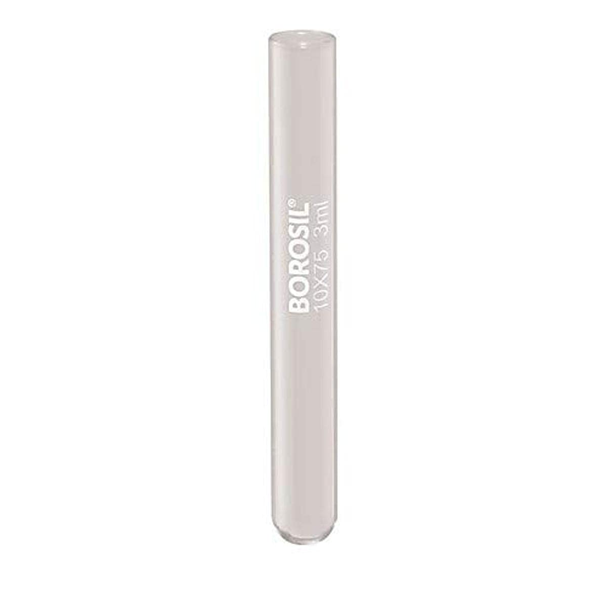 Borosil 9820U11 Reusable Test Tube with Plain End, 170 mL Capacity, 38 ...