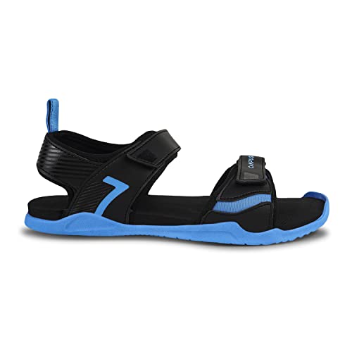 Campus Men's GC-22123 BLK/Sky Sport Sandal 6-UK/India : Amazon.in: Fashion