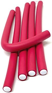 Amazon.com : Flex Spongy Red Rod Rollers Twist-flex Pro Curls Hair ...