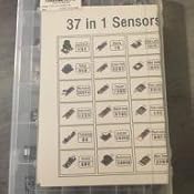 HiLetgo 37 Sensors Assortment Kit 37 Sensors Kit Sensor Starter Kit for ...