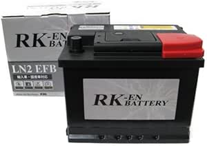 Amazon.co.jp: LN2 EFB RK-ENバッテリー 強化型液式 アイドリングストップ車対応 メンテナンスフリー : 車＆バイク