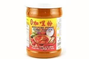 Amazon.com : pacific giant pure hot indian curry powder (pouder pure de ...