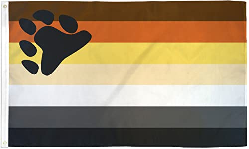 New Bear Pride Flag 3x5ft Rainbow Pride Flag LGBT Subculture - Want It All