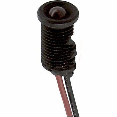 "SloanLED 252-121 Indicator, Pnl-Mnt; LED, 5/16 INCH MOUNT, RED, 12 ...