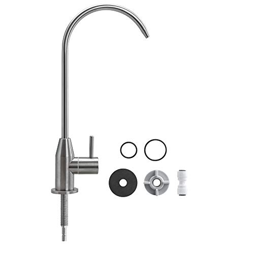 One-way tap stainless steel solid for reverse osmosis and water filter ...