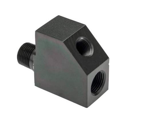 SPX Power Team 9699 45 Degree Gauge Fitting with 3/8" NPTF Male x 3/8 ...
