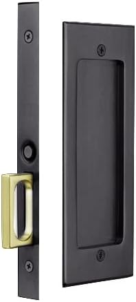 Emtek 2114 7-1/4 Inch Height Passage Pocket Door Mortise Lock from The ...