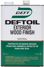 Deft 37125180041 Deftoil Danish, Exterior Wood Finish - Household Wood ...