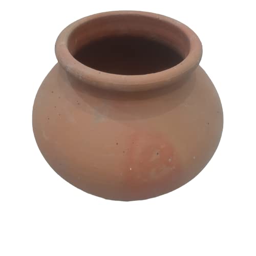 Pottery Town Mitti Kalash Hand Made with Mitti Round Shape | Mitti ka ...