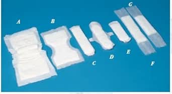 Amazon.com: Hospital Specialty Company Gards Feminine Pad - 42249HSCS ...