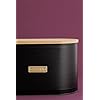 Amazon.com: Typhoon Living Otto Bread Bin with Bamboo Lid, Matte Black ...