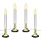 Amazon.com: 4 Pack Electric Window Candle Lamp with Brass Plated Base ...