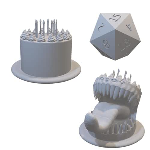 Amazon.com: Set of 2 Mimic Monster Miniatures for DND Pathfinder RPG ...