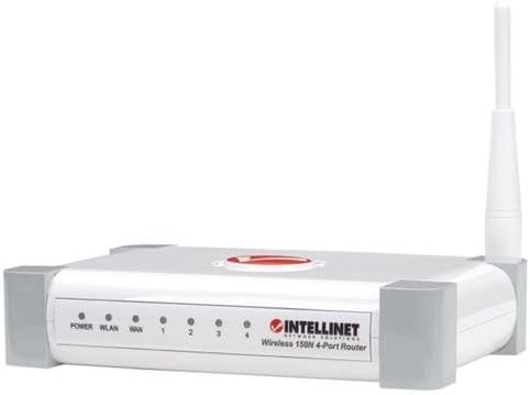 Amazon.com: INTELLINET Wireless 150N 4-Port Router with 2dBi Fixed ...