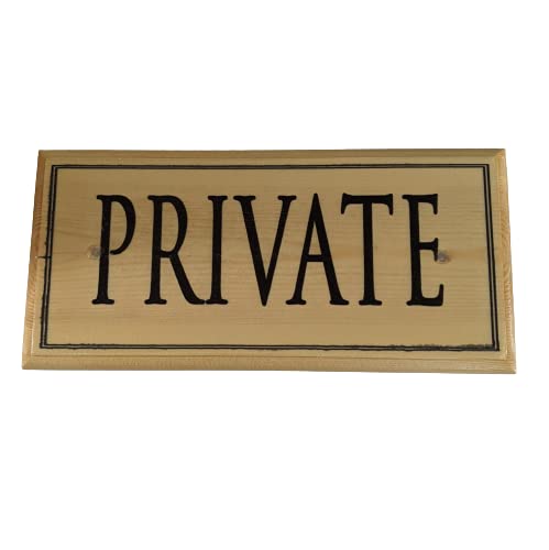 Private Sign, Private Property Plaque, Wooden Notices : Amazon.co.uk ...
