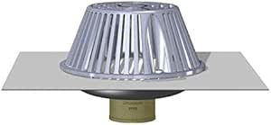 Amazon.com: Copperlab TPO Clad Stainless Steel Bottom Outlet Roof Drain ...