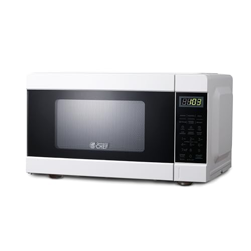 COMMERCIAL CHEF 0.9 Cu Ft Microwave with 10 Power Levels for sale | Las ...