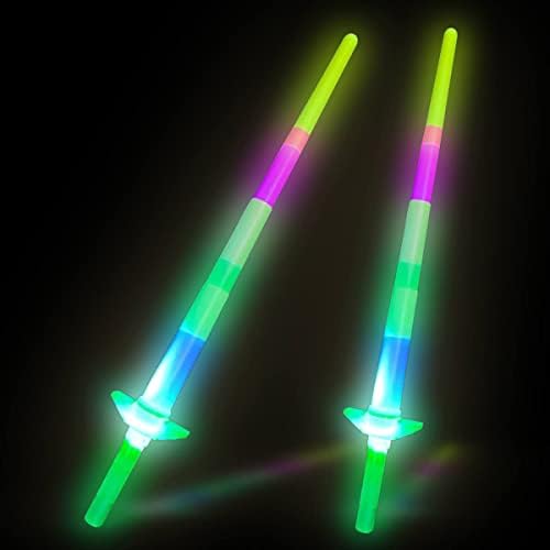 uneeke shape Glowing Sword, Flashing Expandable Laser Lightsaber/Talwar ...