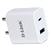 D-Link 20W Dual Port Fast Charger Type-C & USB-A