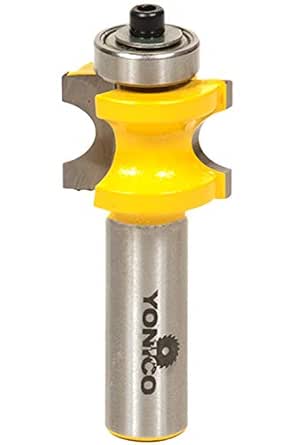 Yonico 13114 3/8-Inch Bead Bullnose Router Bit 1/2-Inch Shank : Amazon ...