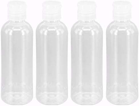 Bekith 30 Pack 2 oz Plastic Empty Bottles with Flip Cap, Clear Travel ...