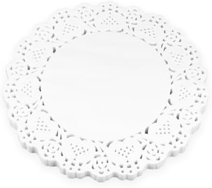 Amazon.com: Svalor 100 Pieces Paper Doilies, 12 Inch Doilies for Food ...