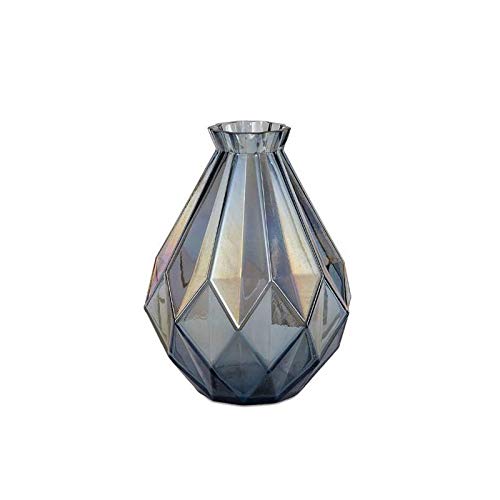 Home4U Sinatra Gray Glass Vase for Home Decoration : Amazon.in: Home ...