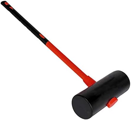Heavy Duty 6Kg Rubber Paving Maul with Fibreglass Shaft and Soft Grip ...