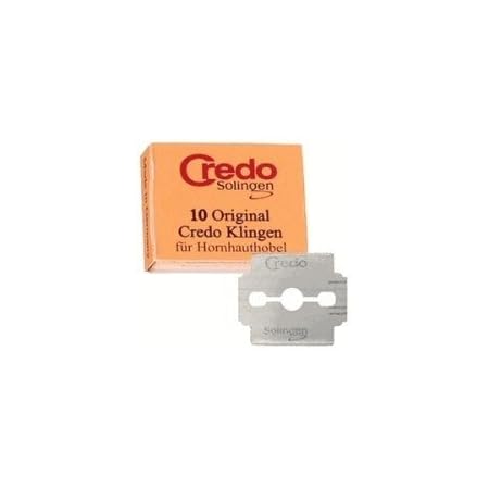 Amazon.com : Credo Replacement Blades 10-pk : Callus Shavers : Health ...