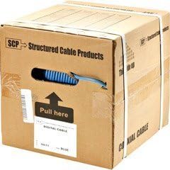 Amazon.com: SCP 500FT 3.0 Ghz Digitl Coax RG6 - Blue : Electronics
