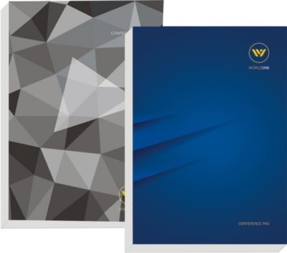 WORLDONE Conference Pad Single Ruled 10 Sheets, Writing Pad, Eco ...