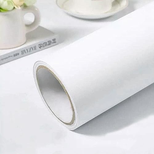 Practicalws White Matte Contact Paper 15.7" x118", White Peel and Stick ...