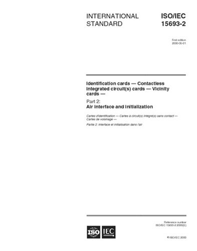 ISO/IEC 15693-2:2000, Identification cards - Contactless integrated ...