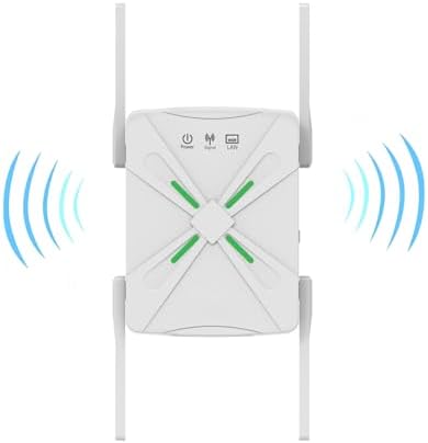 WiFi Extender, 2024 New WiFi Repeater, WiFi Amplifier 1200Mbps, 5GHz ...
