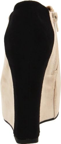 Amazon.com | Luichiny Women's Fran Tick, Beige/Black, 6 M US | Ankle ...