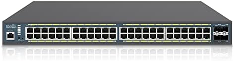 Amazon.com: EnGenius Fit L2 Plus Managed 48-Port Gigabit PoE+ Switch | 740W Budget | 4 SFP ...