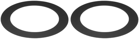 PATIKIL Metal Goof Trim Ring, 2 Pcs 4.72" OD 3.39" ID Circular Ceiling ...