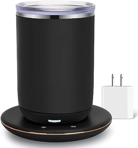 Amazon.com: VAlinks Electric Coffee Mug for Desk, Coffee Mug & Self ...