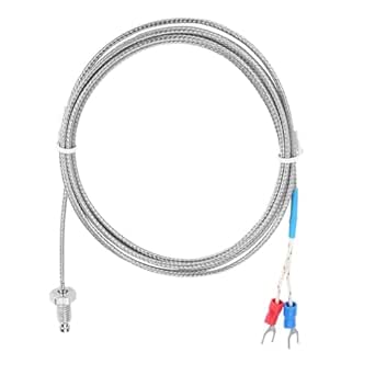 M6 Screw Fine Thread Type K Thermocouple Temperature Sensor Thread ...