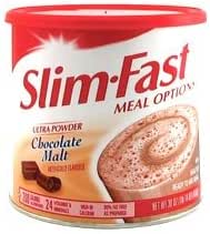 Amazon.com: Slim Fast FC1700 Ultra Powder - Chocolate Malt Shakes ...
