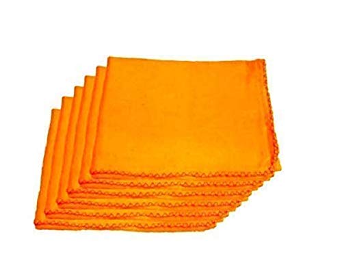 Sapna Sales Cotton Yellow Dust Cleaner Wipes Laptop Duster Cloth |Pack ...