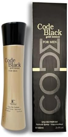 Amazon.com: CÓDIGO NEGRO ORO INTENSO PARA HOMBRE EAU DE PARFUM 3.4 FL ...