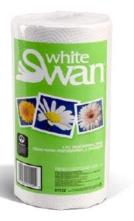 Kruger White Swan 01122, 2-Ply Paper Towel, 210 Sheets Per Roll, 12 ...